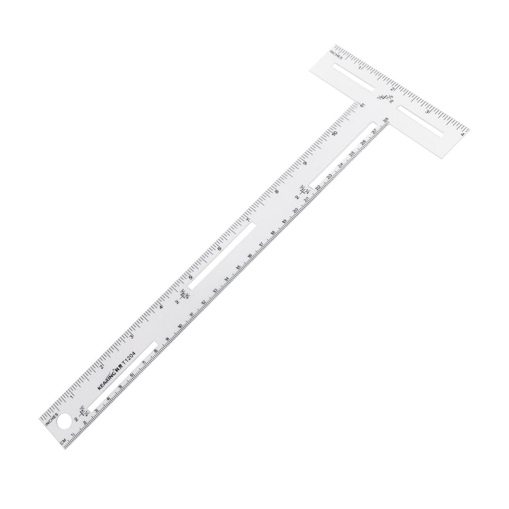 Plastic T-Square Ruler – Drafting & Technical Drawing Tool 1.2mm Thick ...